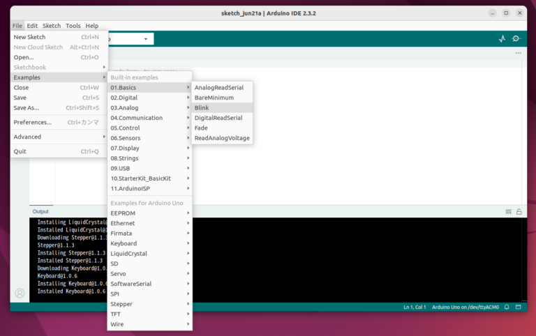 ubuntuでArduino IDE | ChoBits.com
