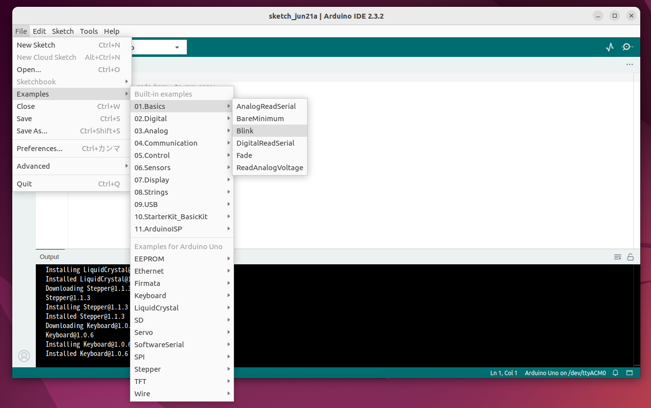 ubuntuでArduino IDE | ChoBits.com
