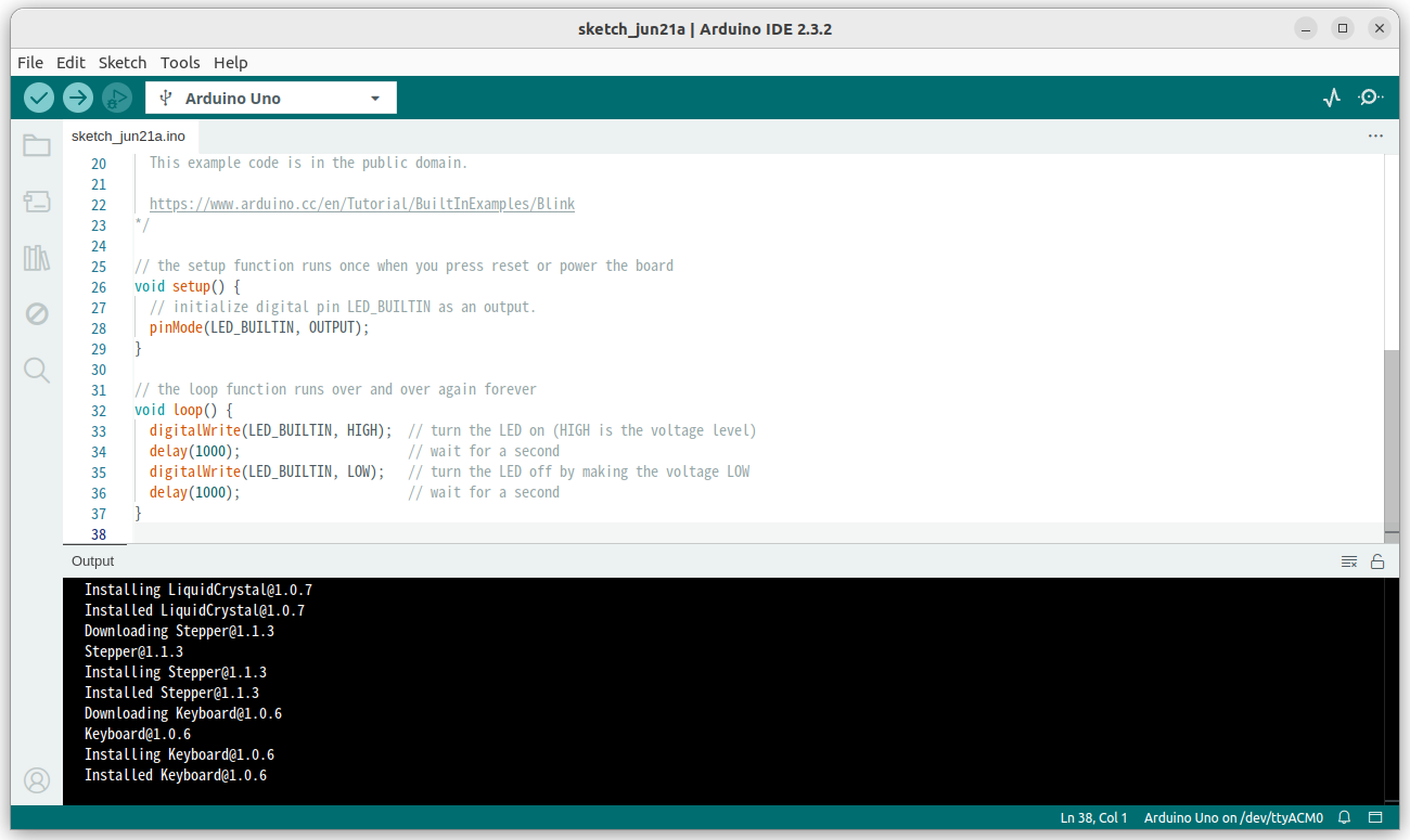 ubuntuでArduino IDE | ChoBits.com